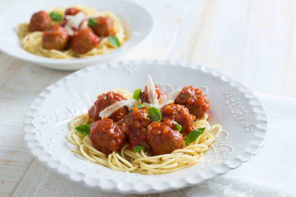 Spaghetti Meatballs - Peppercorn